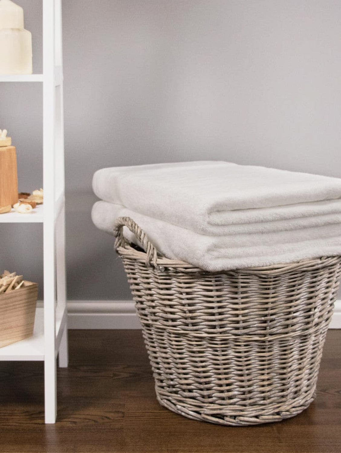 Luxury Bamboo Towel | White – Immaculate Vegan