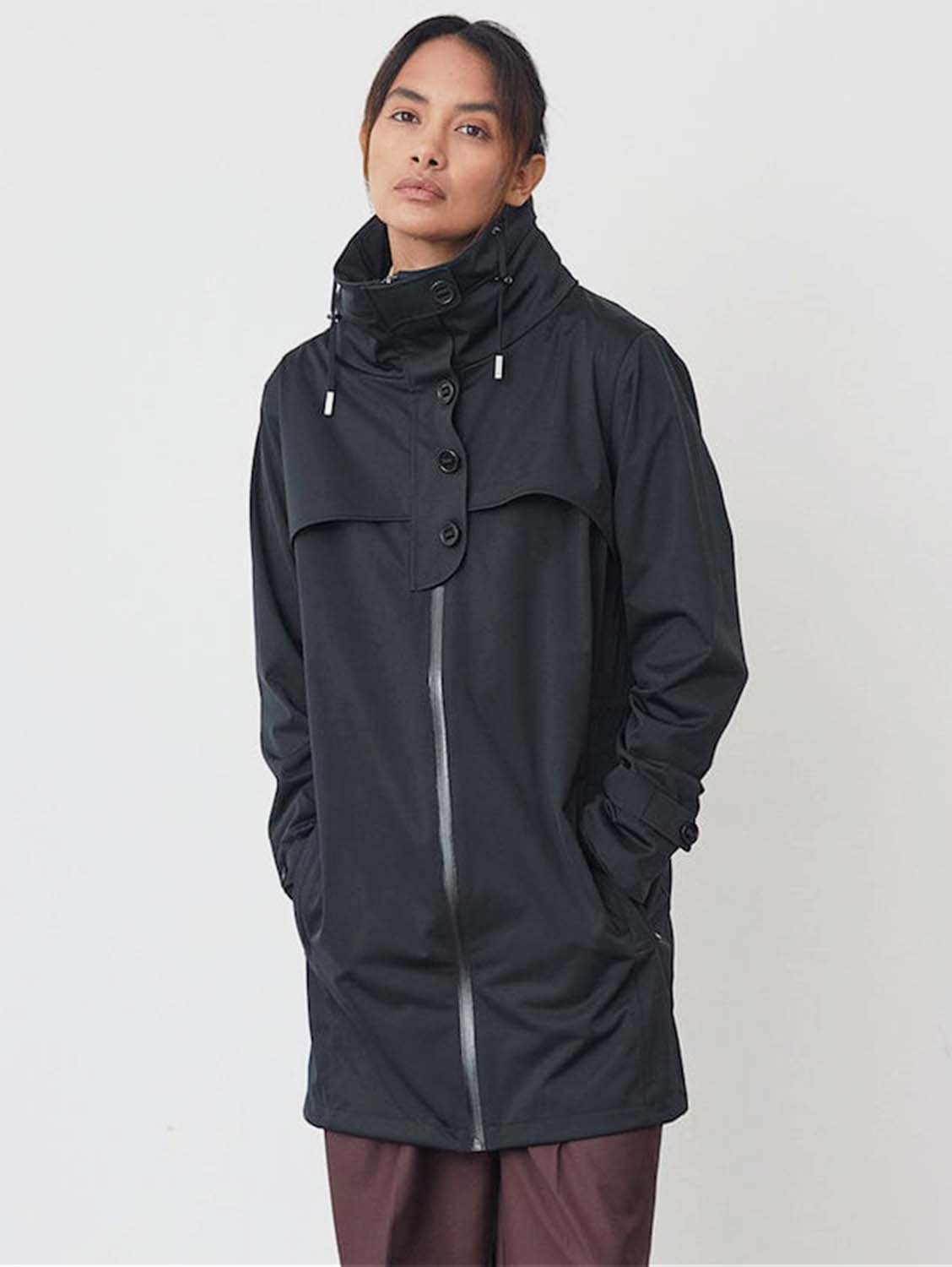 Waterproof Parka II | Black – Immaculate Vegan