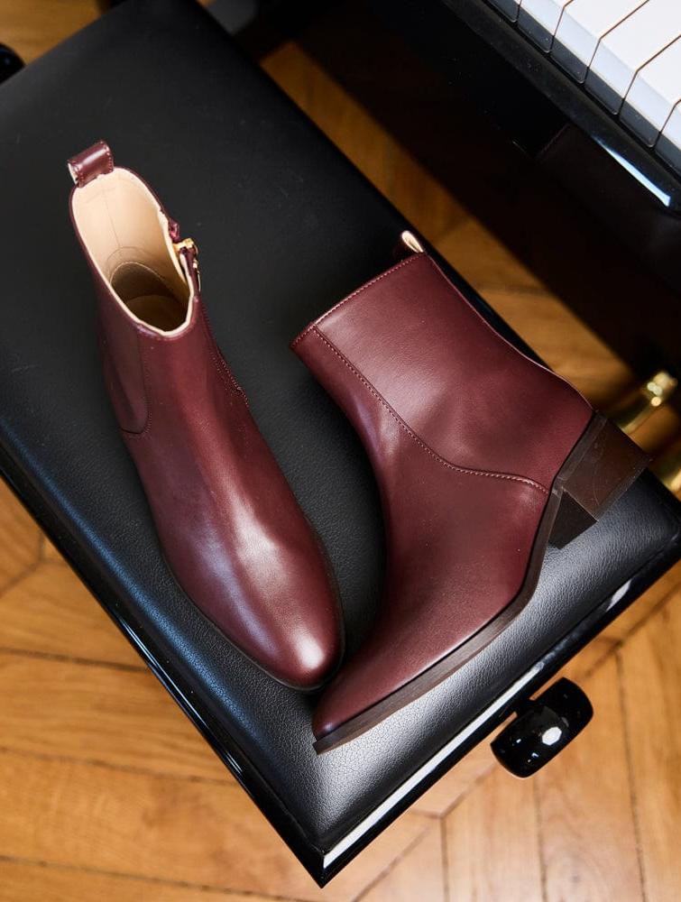 Grace Vegan Leather Boots | Chocolate Brown – Immaculate Vegan
