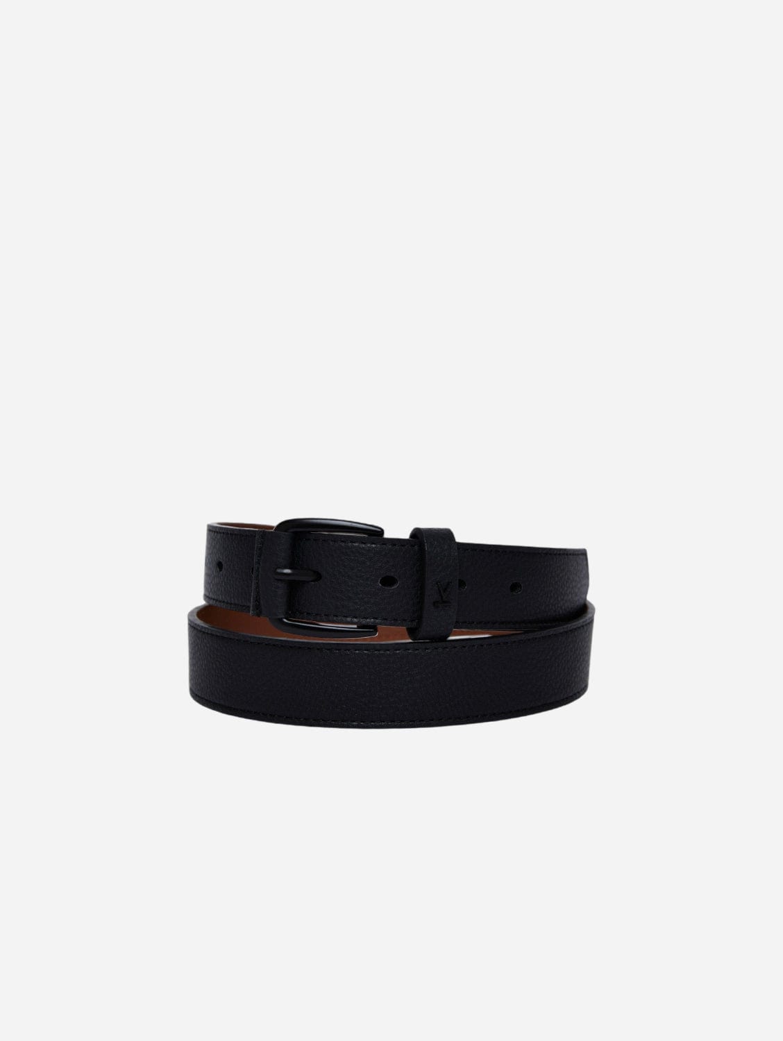 Milo Unisex Vegan Bio-Based Bamboo Contrast Belt | Black – Immaculate Vegan