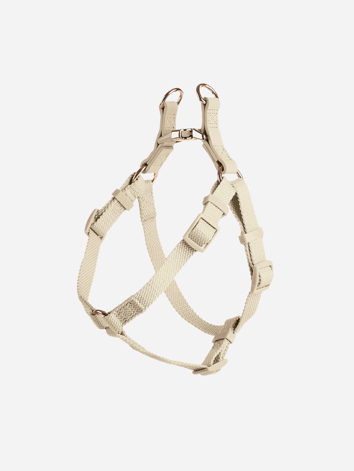 City Vegan Leather & Nylon Dog Harness | Ivory – Immaculate Vegan