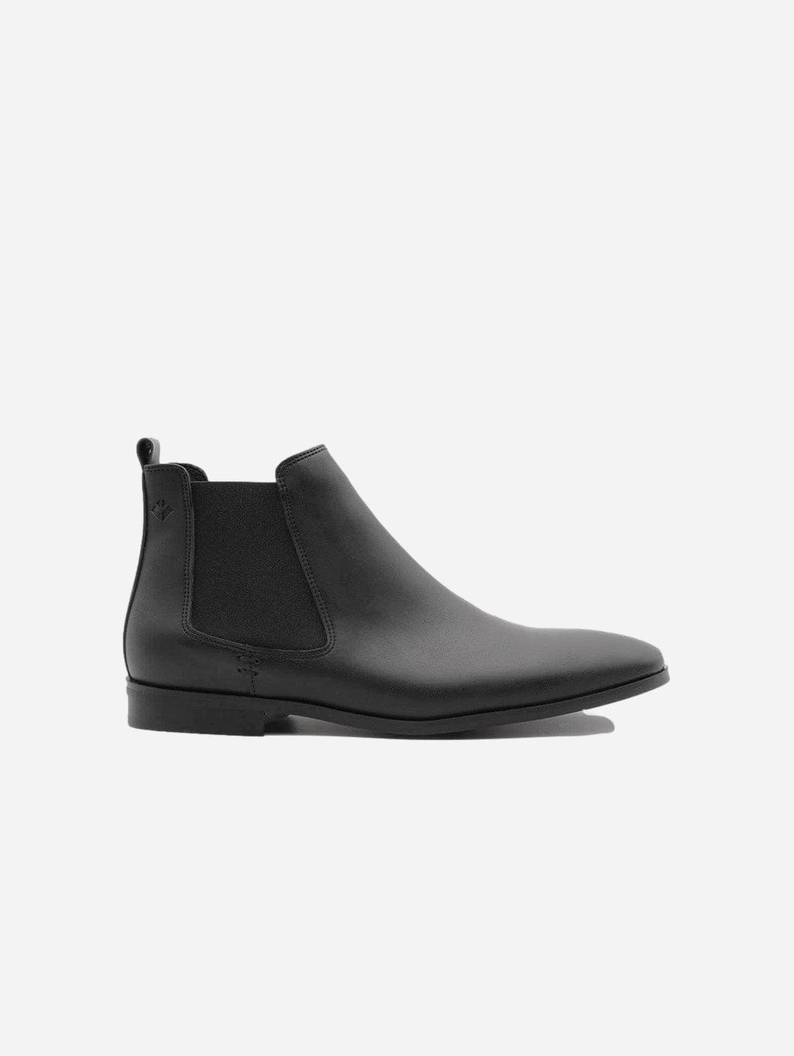 Alan Men's Vegan Ankle Boots | Black – Immaculate Vegan