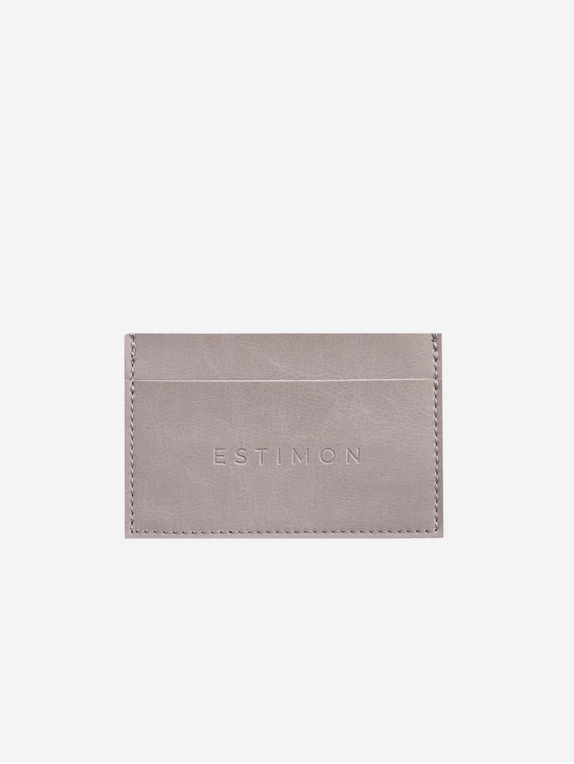 Corn Leather Vegan Cardholder | Grey – Immaculate Vegan