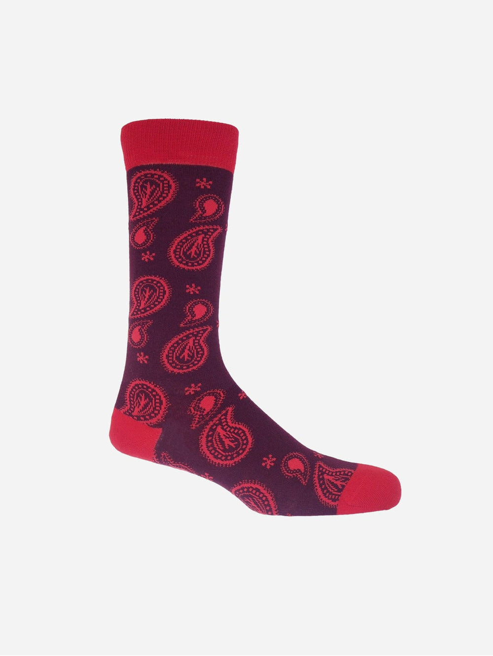 Paisley socks mens store