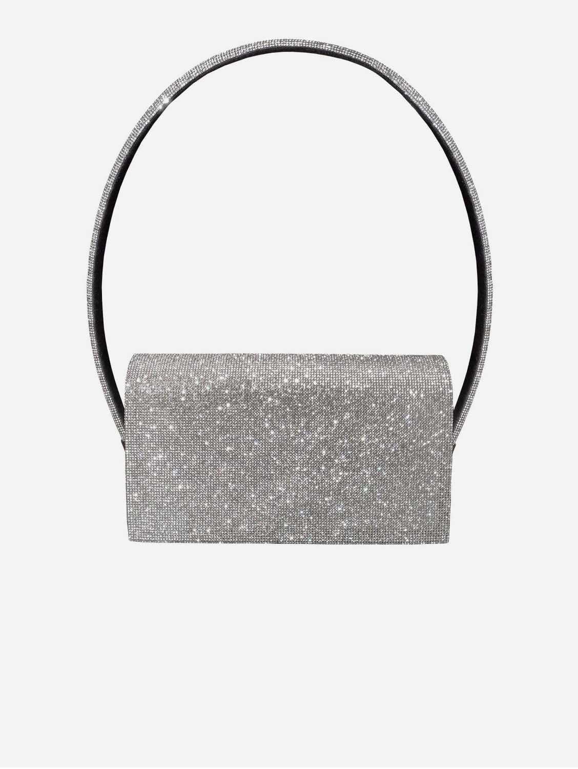 Ava Wonder Vegan Purse | Silver & Black – Immaculate Vegan