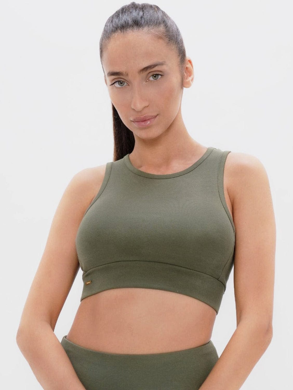 Boston PYRATEX® Open Back Bra Top | Green Ash – Immaculate Vegan